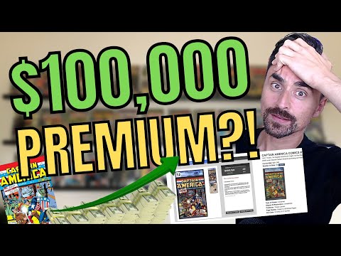 "Buy The STICKER...Not The Book?" QES Captain America Comics 1 Sells for 100k More Than Last Sale...