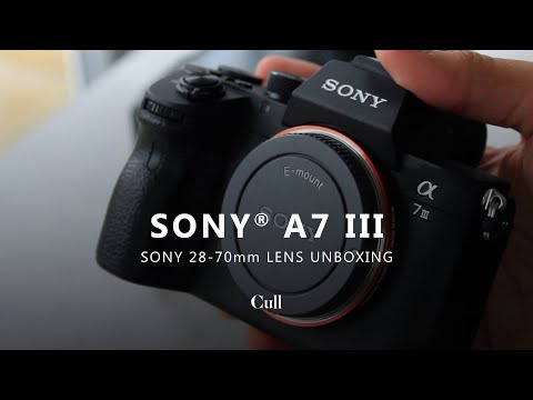 Sony® Alpha A7 III Unboxing + Sony FE 28-70mm f/3.5 Lens