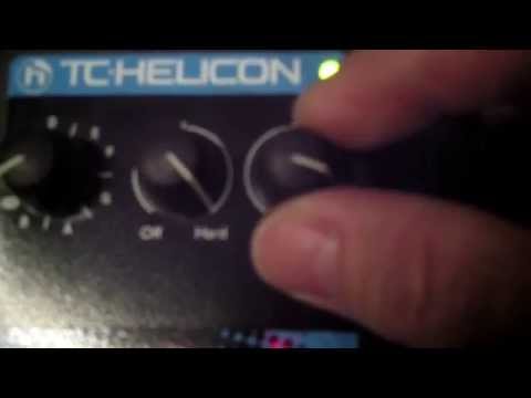 TC Helicon C1 Hardtune and Correction Vocal Pedal