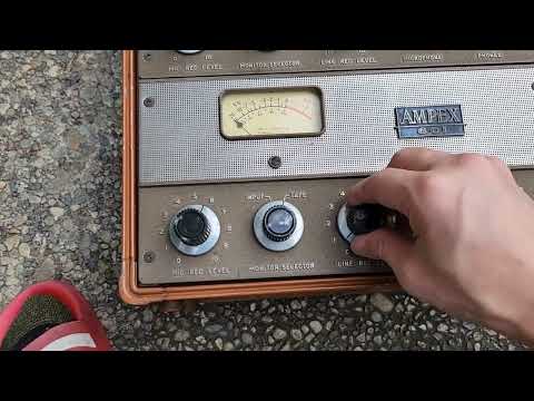 Ampex AMPEX Model 601-2 DUAL CHANNEL Analog Reel-to-Reel Tube | Reverb