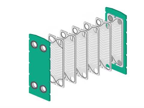 HISAKA Semi Welded Plate Heat Exchanger - WX Series