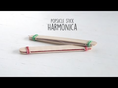 DIY: Popsicle Harmonica