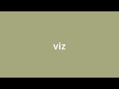 what is the meaning of viz