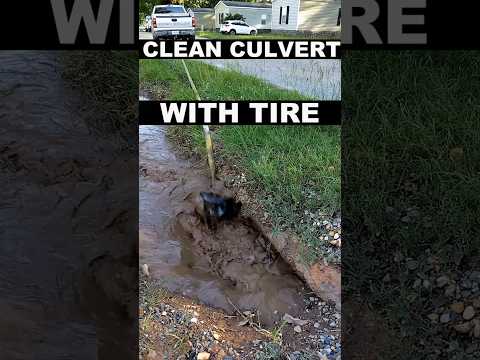 Best Way To Clean Culvert Pipe