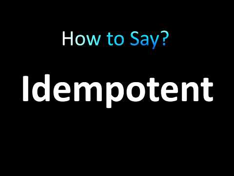 How to Pronounce Idempotent (correctly!)