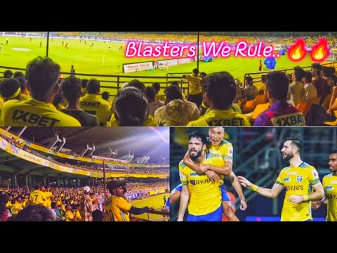 GREATEST FANS IN ASIA I KERALA BLASTERS I MANJAPPADA I STADIUM EXPERIENCE