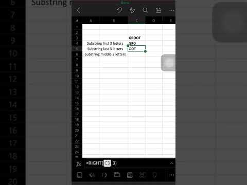Excel - SUBSTRING functions. Learn 4 formulas in a minute