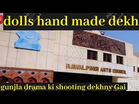 Rawalpindi arts council mei gunjila drama || enjoy drama || || Sofia tv artist|| freind character👍😎