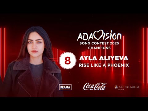 Ayla Aliyeva – “Rise Like a Phoenix” | ADAVision Song Contest 2025: Champions Season Performance