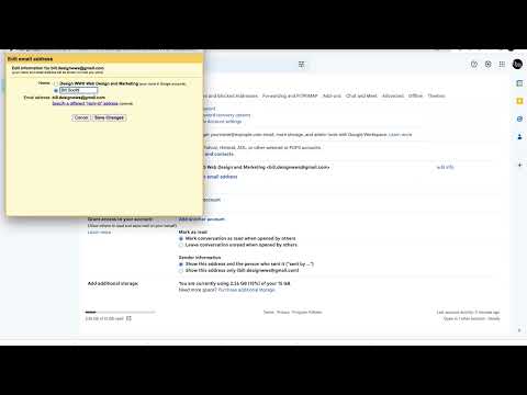How to Change the Reply Address in Gmail