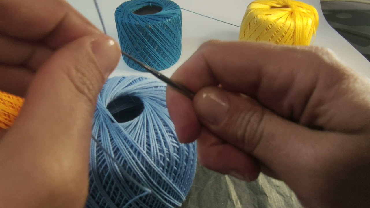 How to crochet kippah/yarmulke. Step 3: Round 2 and 3. איך לסרוג כיפה