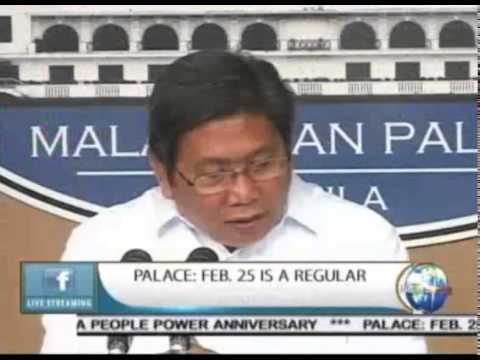 [NewsLife] Palace: Feb. 25 is a regular working holiday || Feb. 23, 2015