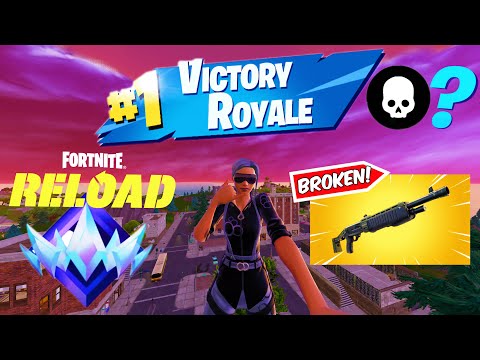 RARE ECHO SKIN! | OG Fortnite Reload Ranked | High Kill Gameplay | Keyboard & Mouse
