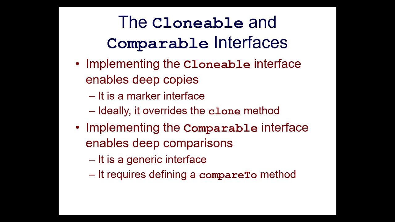 Intermediate Java Programming - Abstract Classes and Interfaces   Part 2