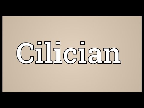 Cilician Meaning