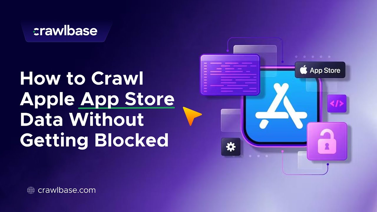 Learn how to scrape Apple App Store data without getting blocked! 📱