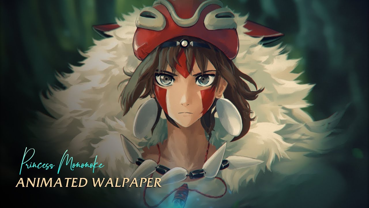 Princess Mononoke - Animated wallpaper