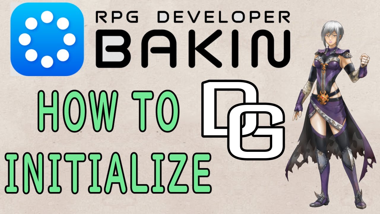 Initialize Common Event Tutorial RPG Developer Bakin