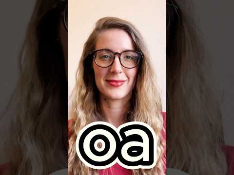 Phonics For Beginners: The OA Vowel Blend Sound - English Pronunciation Practice #esl #phonics
