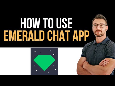 ✅ Emerald Chat app - Omegle alternative - how to use (Full Guide)