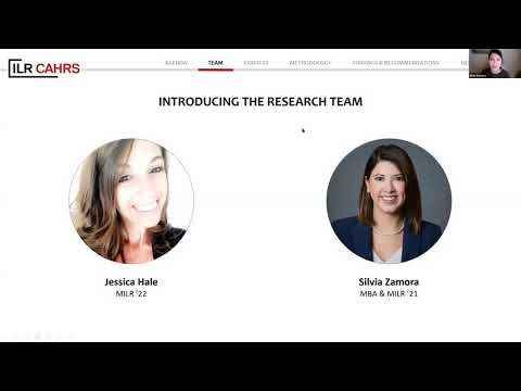 CAHRS VIRTUAL Fall Partner Meeting | Post-Pandemic Talent Challenges and Opportunities
