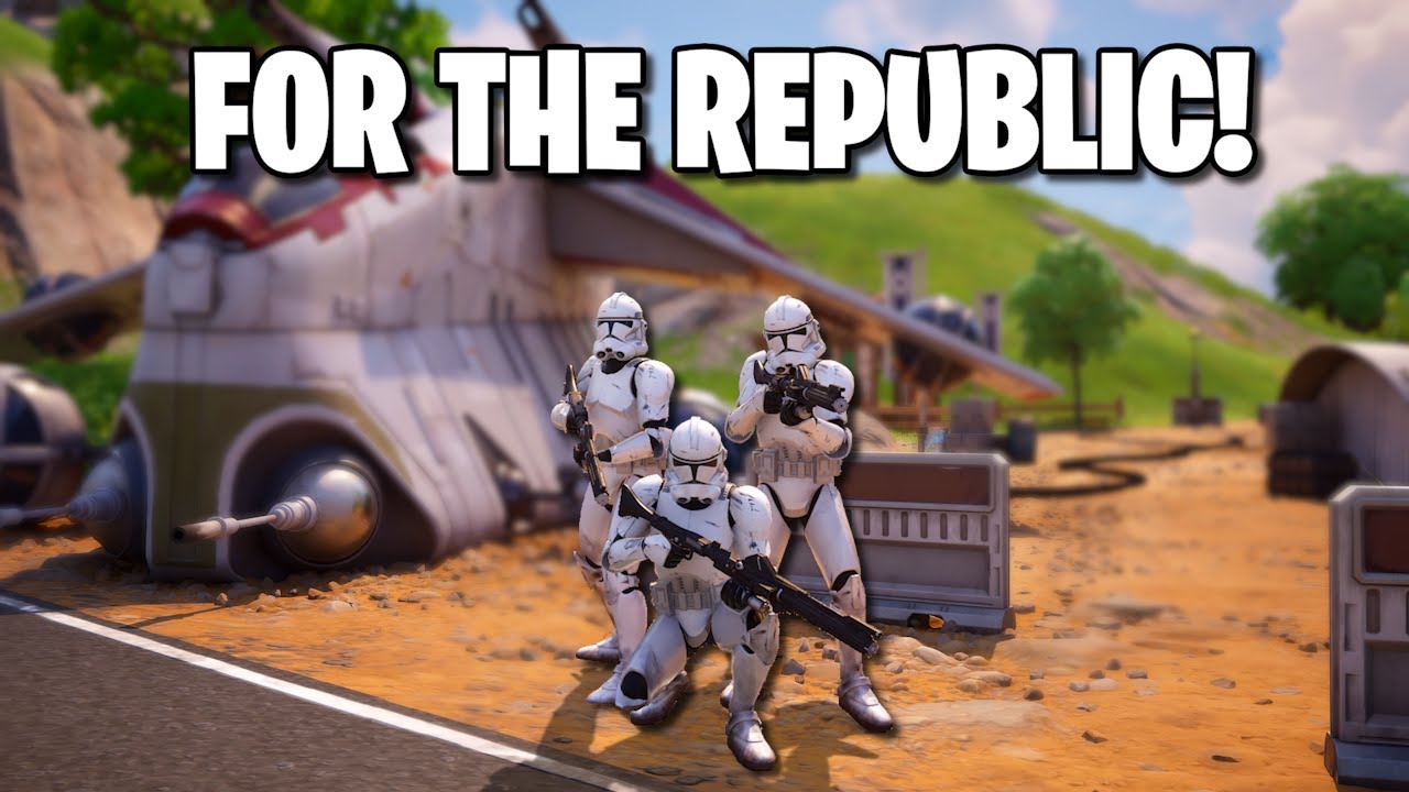 We Became Clone Troopers in Fortnite’s Star Wars Season