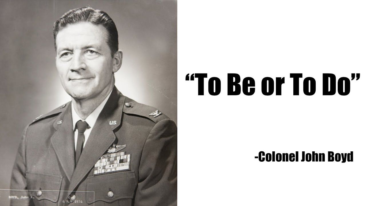 Mindset: OODA Loop by John Boyd