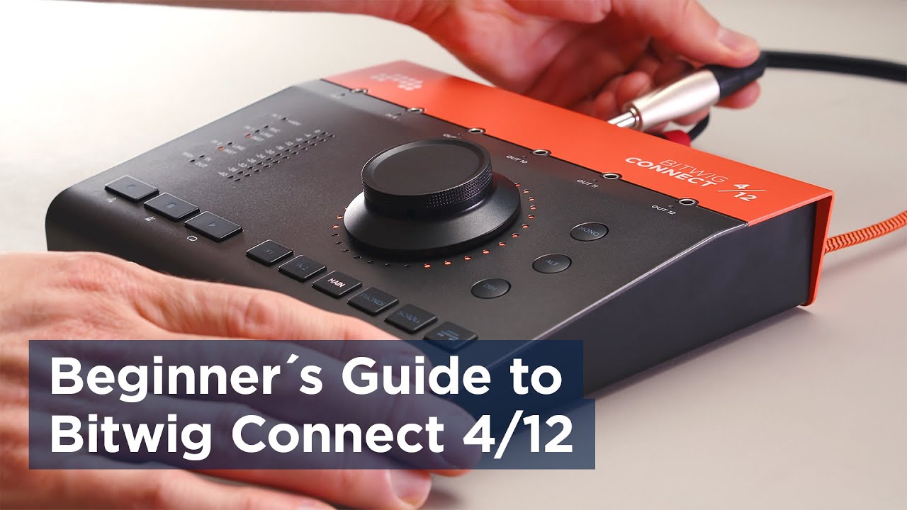 Getting Started With Bitwig Connect 4/12