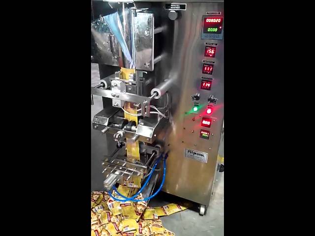 Semi Automatic Packing Machine - Paste Pouch Packing Machine Trader ...