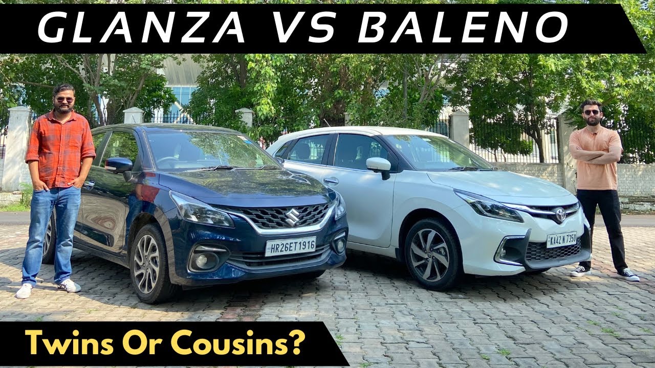 2022 Maruti Baleno vs 2022 Toyota Glanza comparison || Twins or Cousins ...
