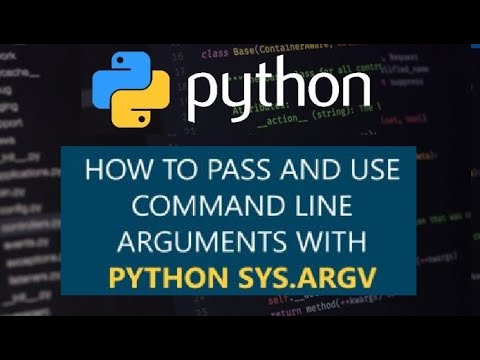 Python Command Line Arguments