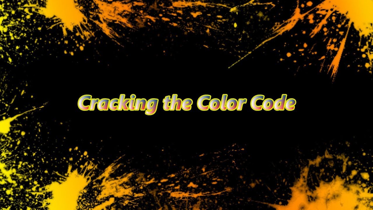 Cracking the Color Code