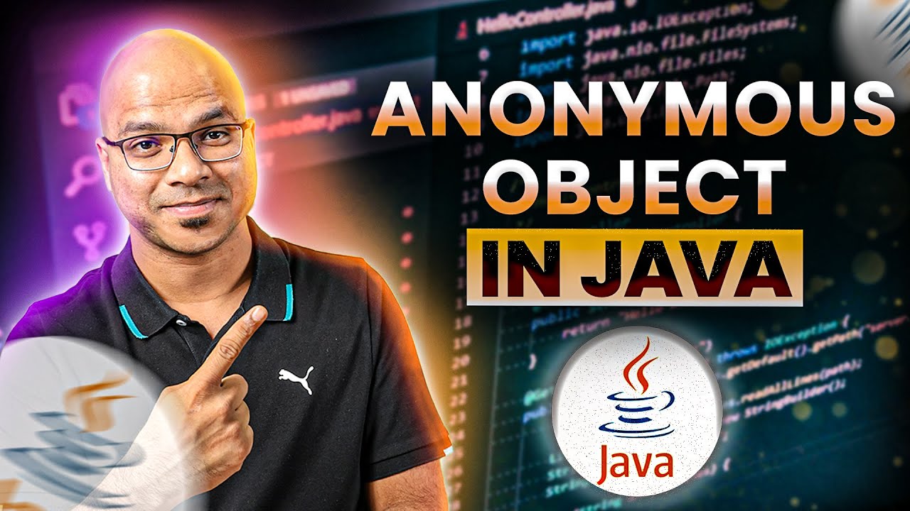 #46 Anonymous Object in java