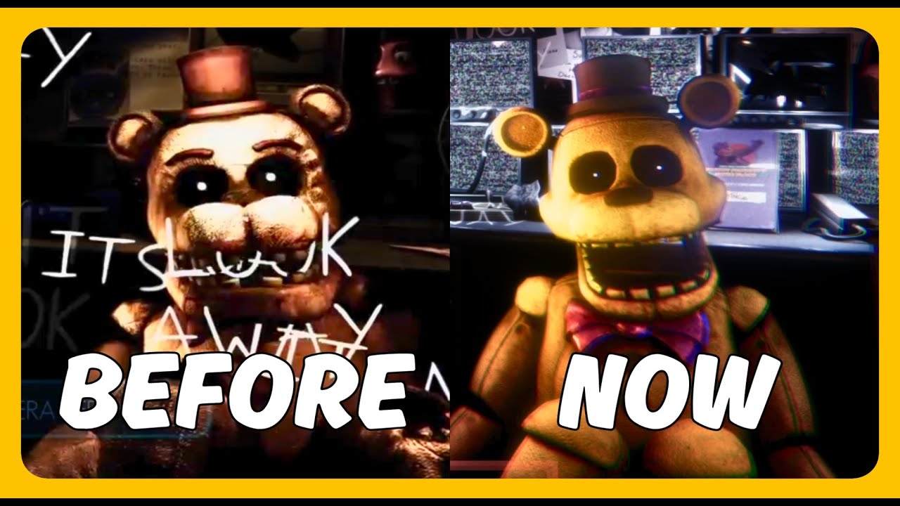 FNaF Rewritten | Before vs. Now