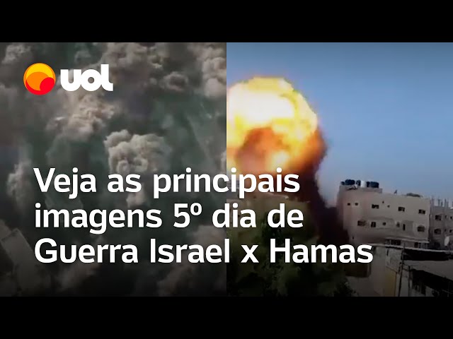 Guerra Israel x Hamas: veja os principais vídeos do confronto