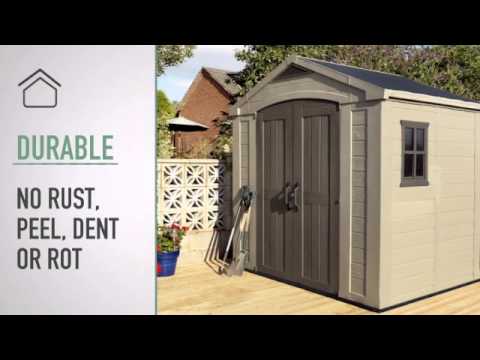 FACTOR 8x6 Garden Shed at Cheap Sheds