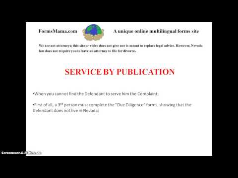 Service by Publication