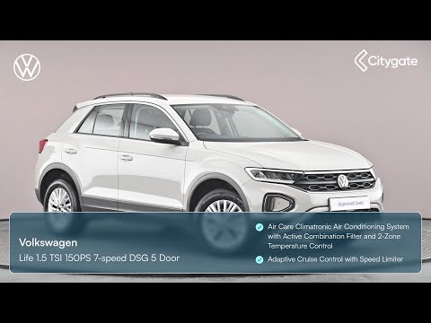 Volkswagen T-Roc - Life 1.5 TSI 150PS 7-speed DSG 5 Door - Citygate Volkswagen Ruislip