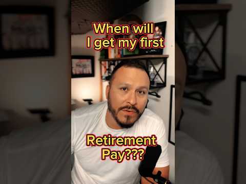 🤔 When to expect your FIRST Military Retired Pay? 💵 #militaryretirement #veterans