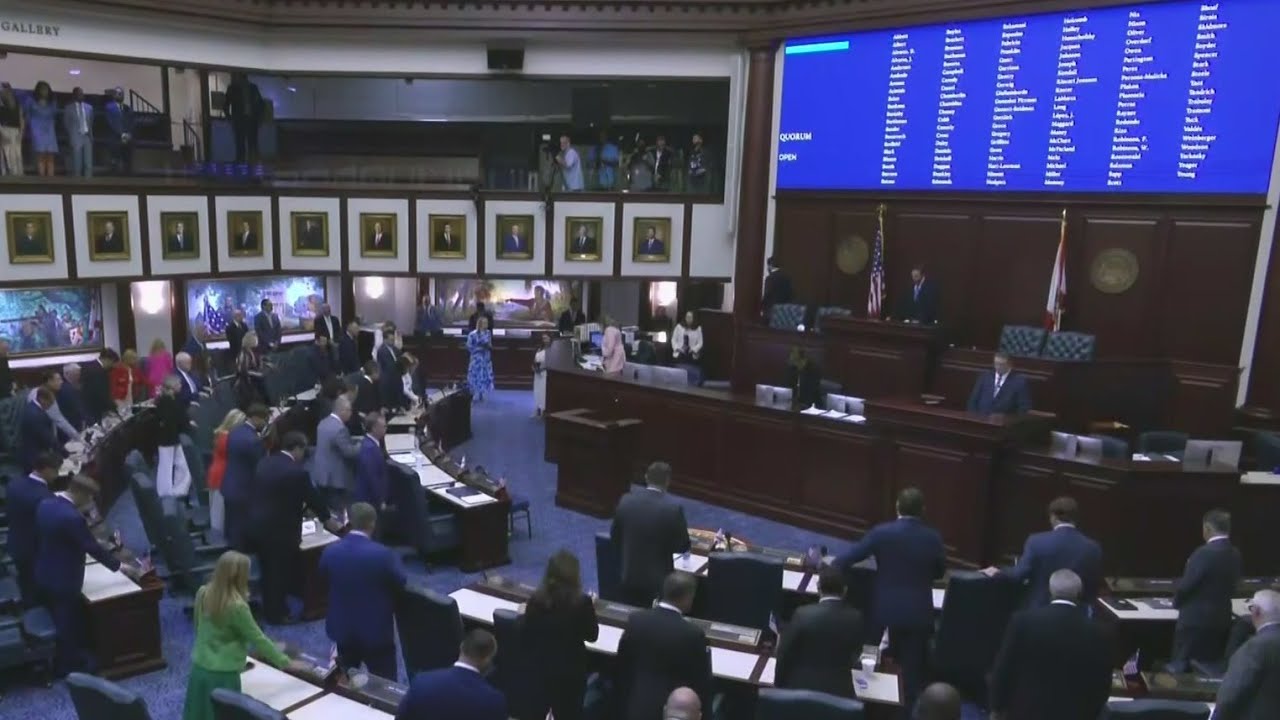 Florida's new congressional map being discussed by lawmakers during special session in Tallahassee