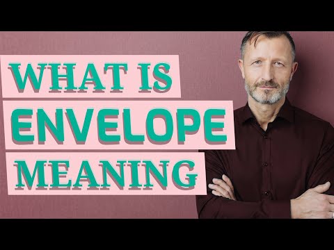 Envelope | Meaning of envelope