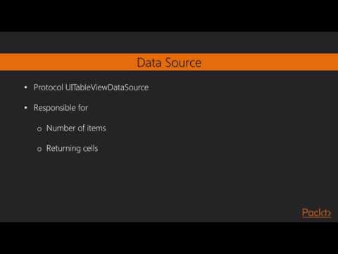 Learn Building iOS 10 Applications with Swift Introduction to Table Views | packtpub com - Mind ...