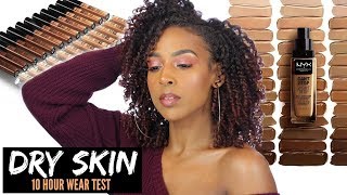 NYX CAN'T STOP WON'T STOP FOUNDATION REVIEW | Demo + Wear Test