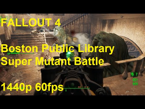 Steam Community :: Video :: Fallout 4 - Boston Public Library - Super ...