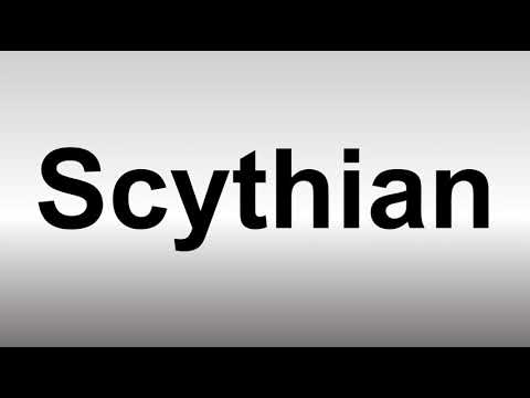 How to Pronounce Scythian
