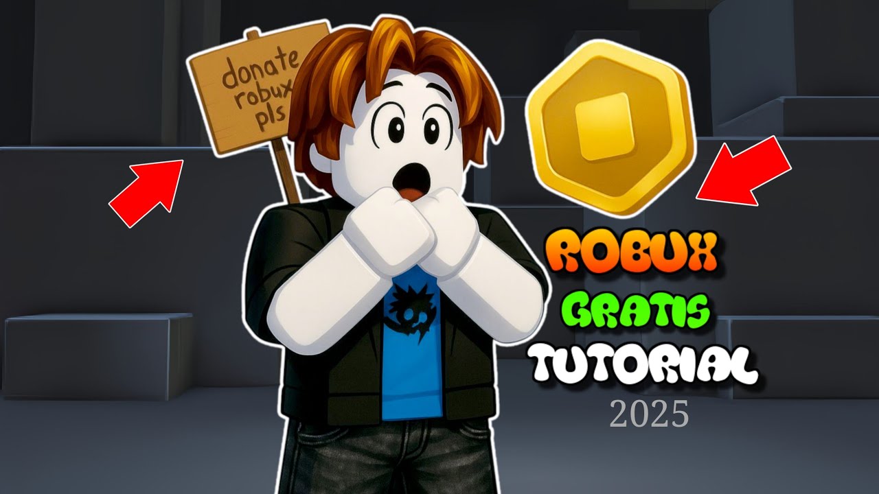 Tutorial Cómo Conseguir Robux Gratis! 2025 😲Nueva Alternativa