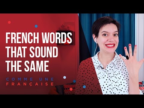 5 French Words That Sound the Same - Vert? Verre?