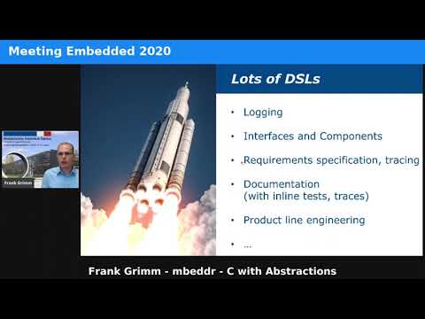 Frank Grimm - embeddr - C with Abstractions - Meeting Embedded 2020