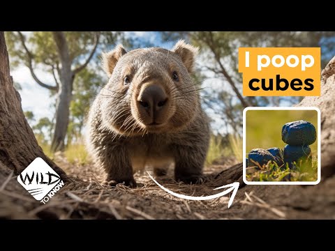 Why Wombats Poop Cubes | Wild to Know