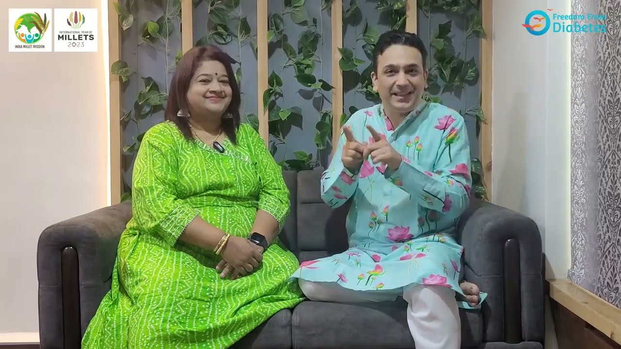 Hearty Conversation on Reversing Diabetes and Lifestyle Diseases with Millets.